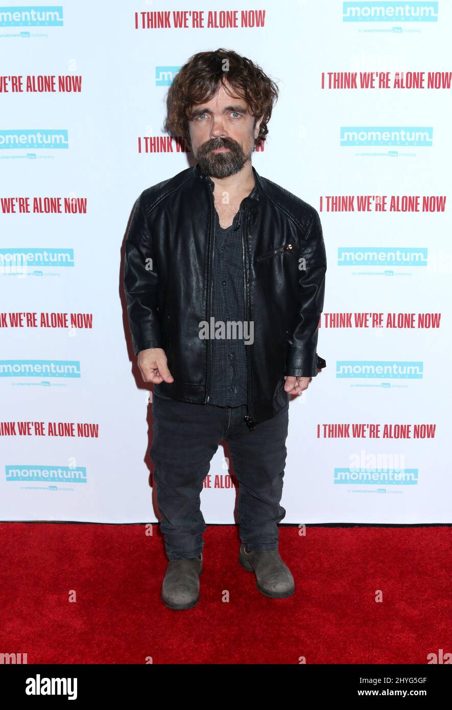 Peter Dinklage attending the I Think We're Alone Now Special Screening ...