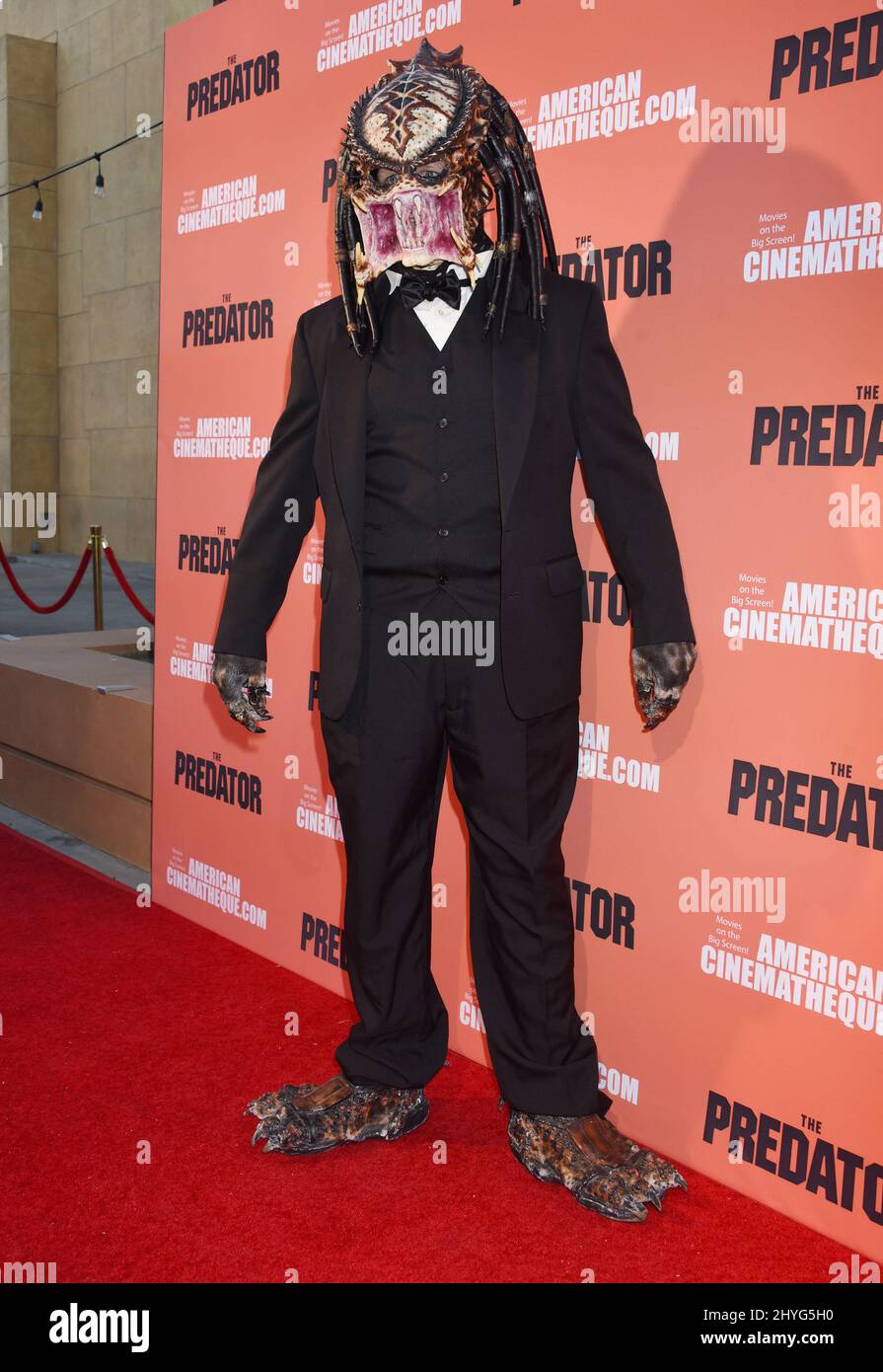 The Predator at 'The Predator' Special Screening Event held at the ...