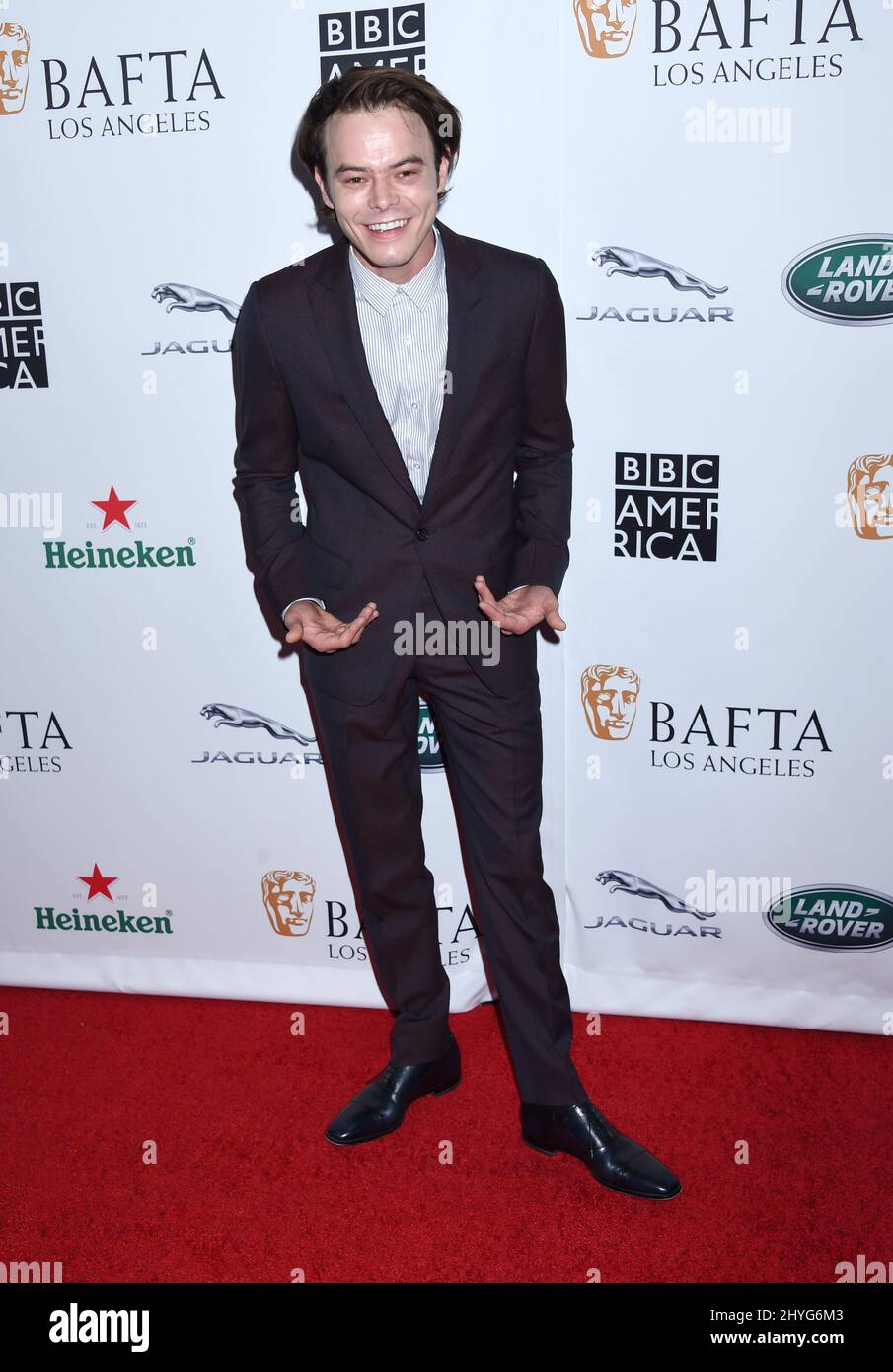 Charlie Heaton attending the 2018 BAFTA Los Angeles + BBC America TV ...