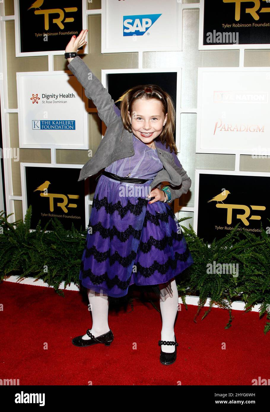 Alexa Garin attending The Rise Up Gala to benefit the Tyler Robinson ...