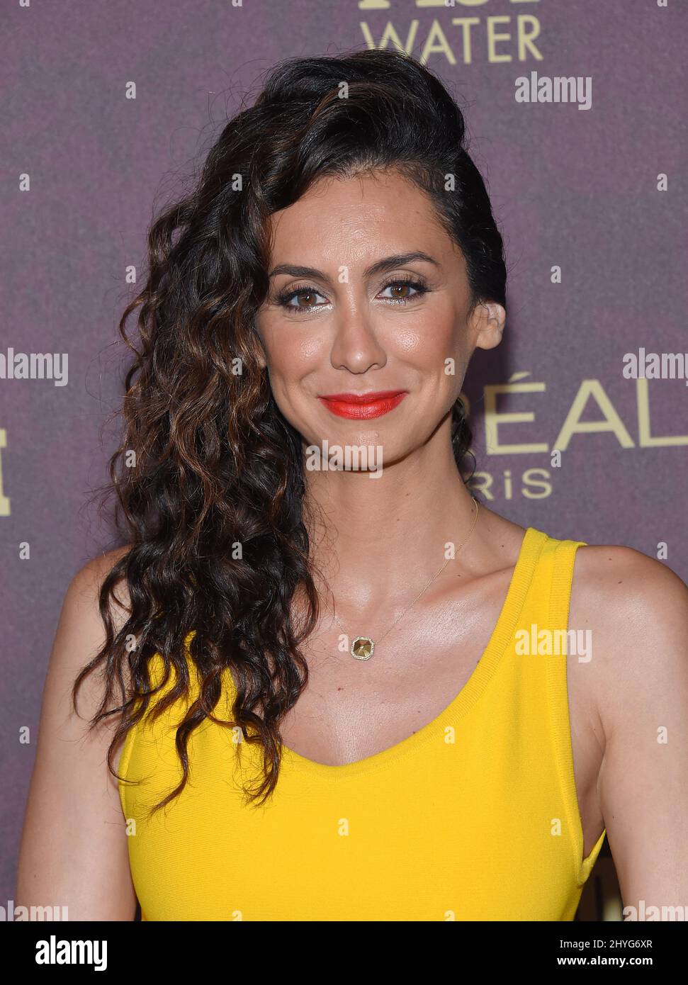 Mozhan Marno attending to the Entertainment Weekly Pre-Emmy Party 2018 ...