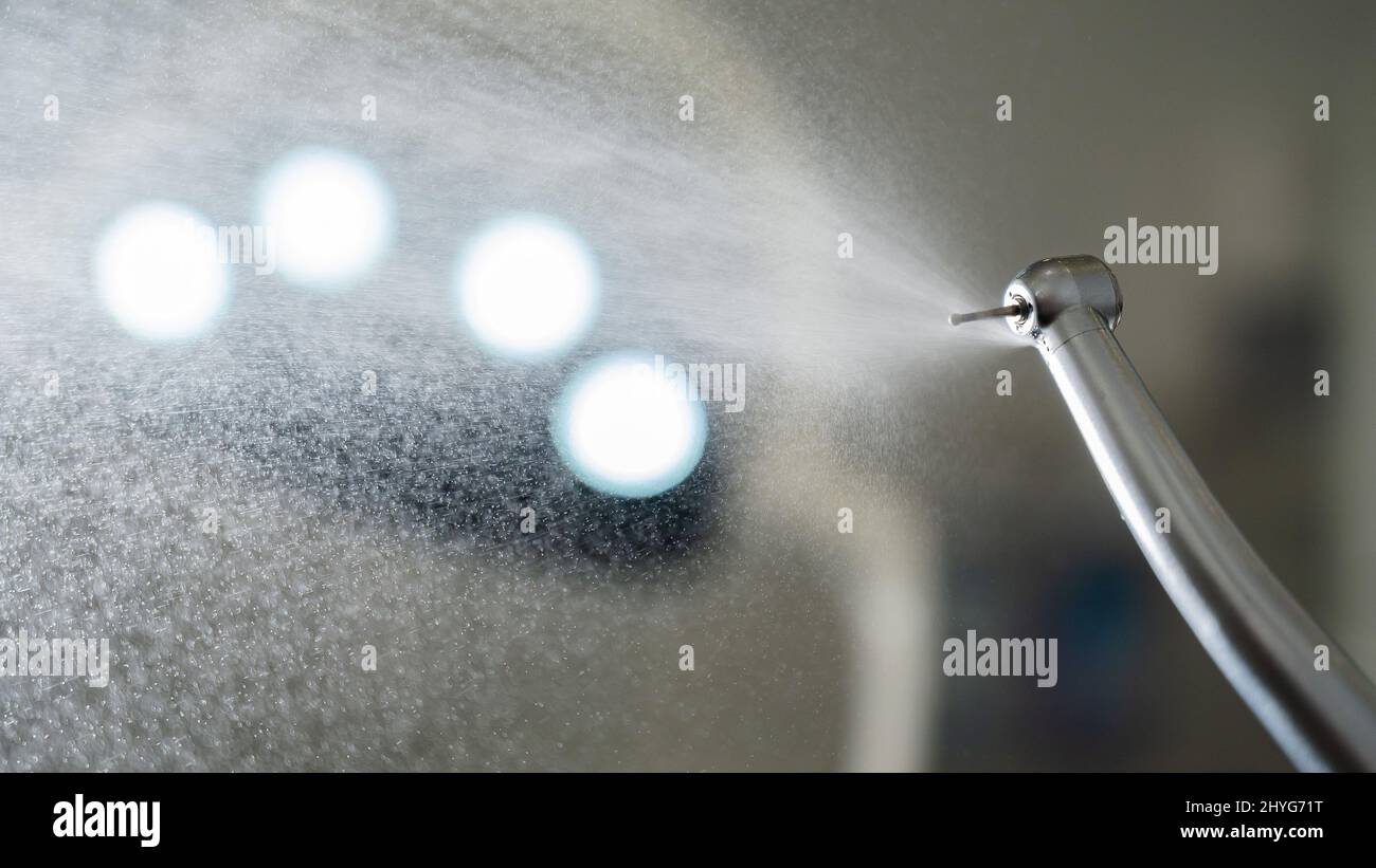 Dental hygienist teeth cleaning close hi-res stock photography and ...