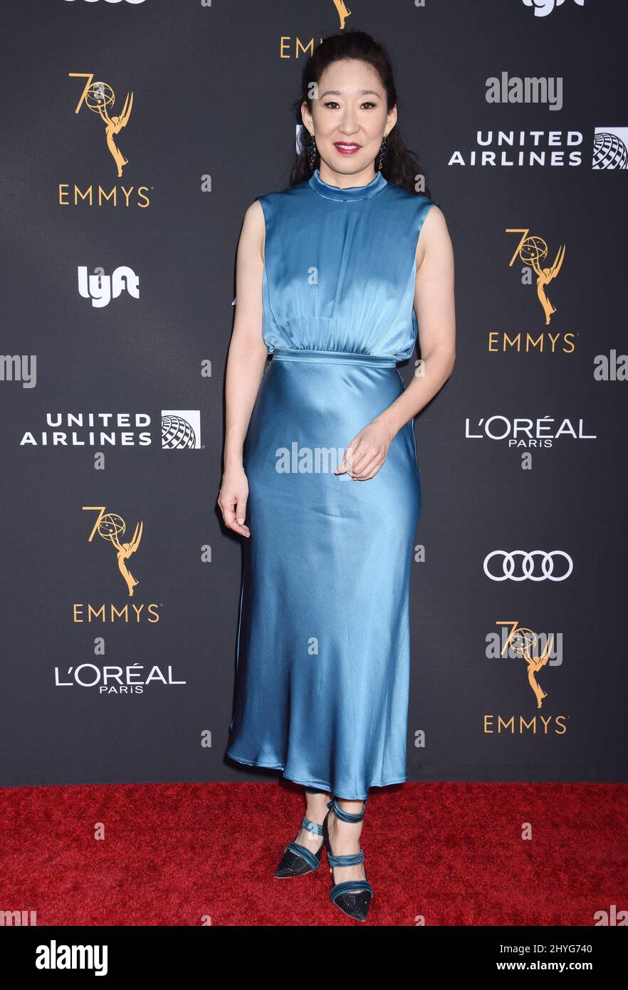 Sandra Oh attending the Television Academy's Performer Nominee ...