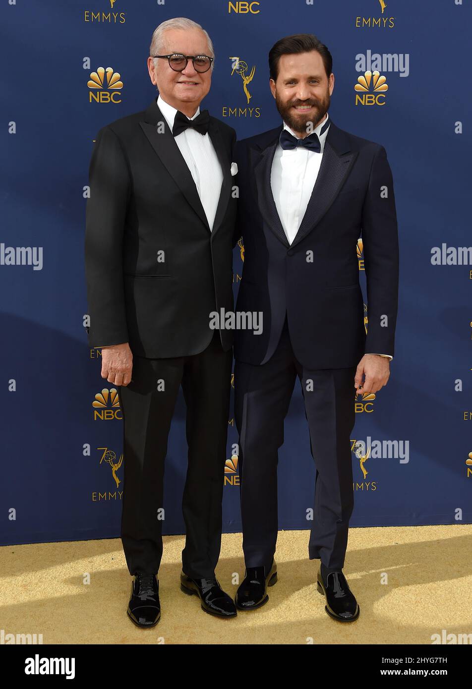 Edgar Ramirez and Filiberto Ramirez at the 70th Primetime Emmy Awards ...