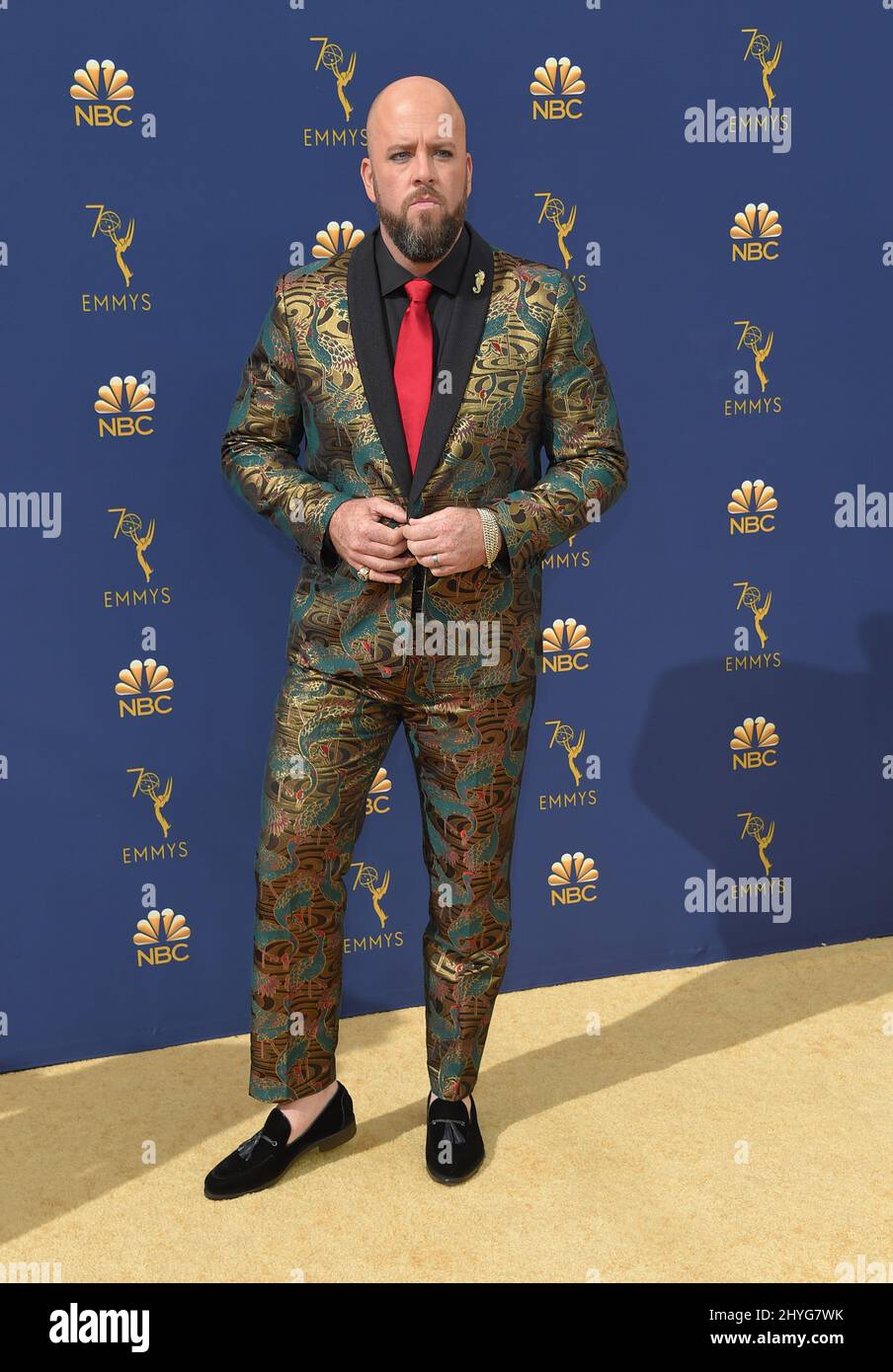 Chris Sullivan at the 70th Primetime Emmy Awards held at Microsoft ...