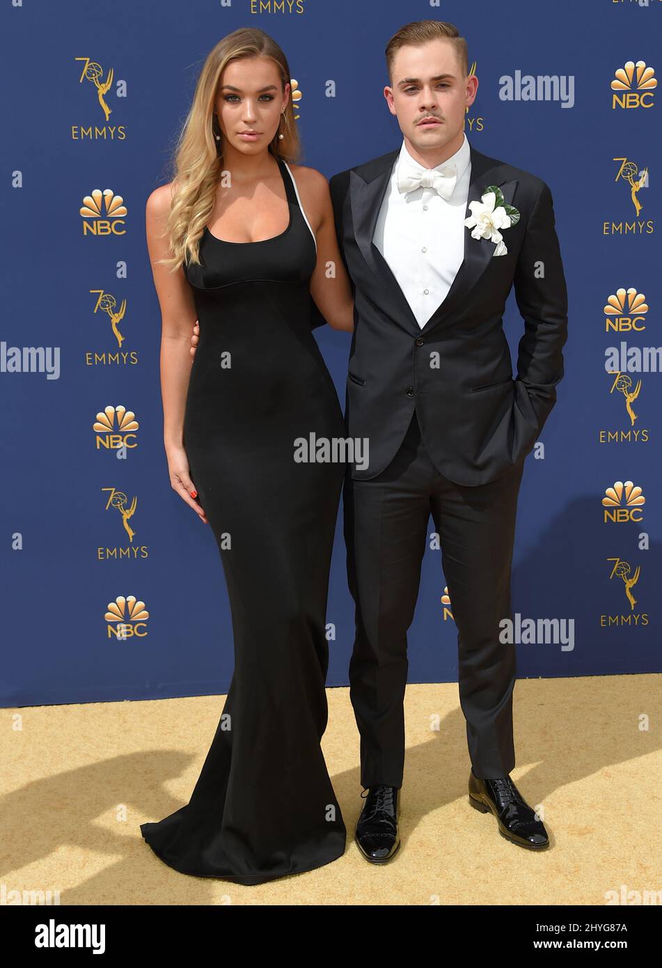 Liv Pollack and Dacre Montgomery at the 70th Primetime Emmy Awards held ...