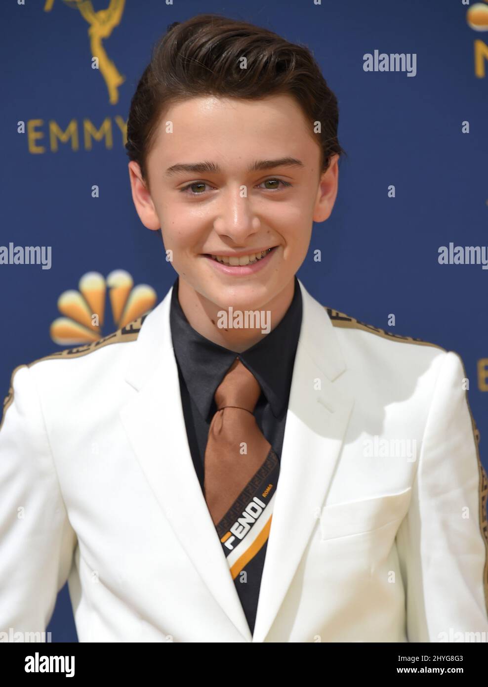 Noah Schnapp at the 70th Primetime Emmy Awards held at Microsoft ...