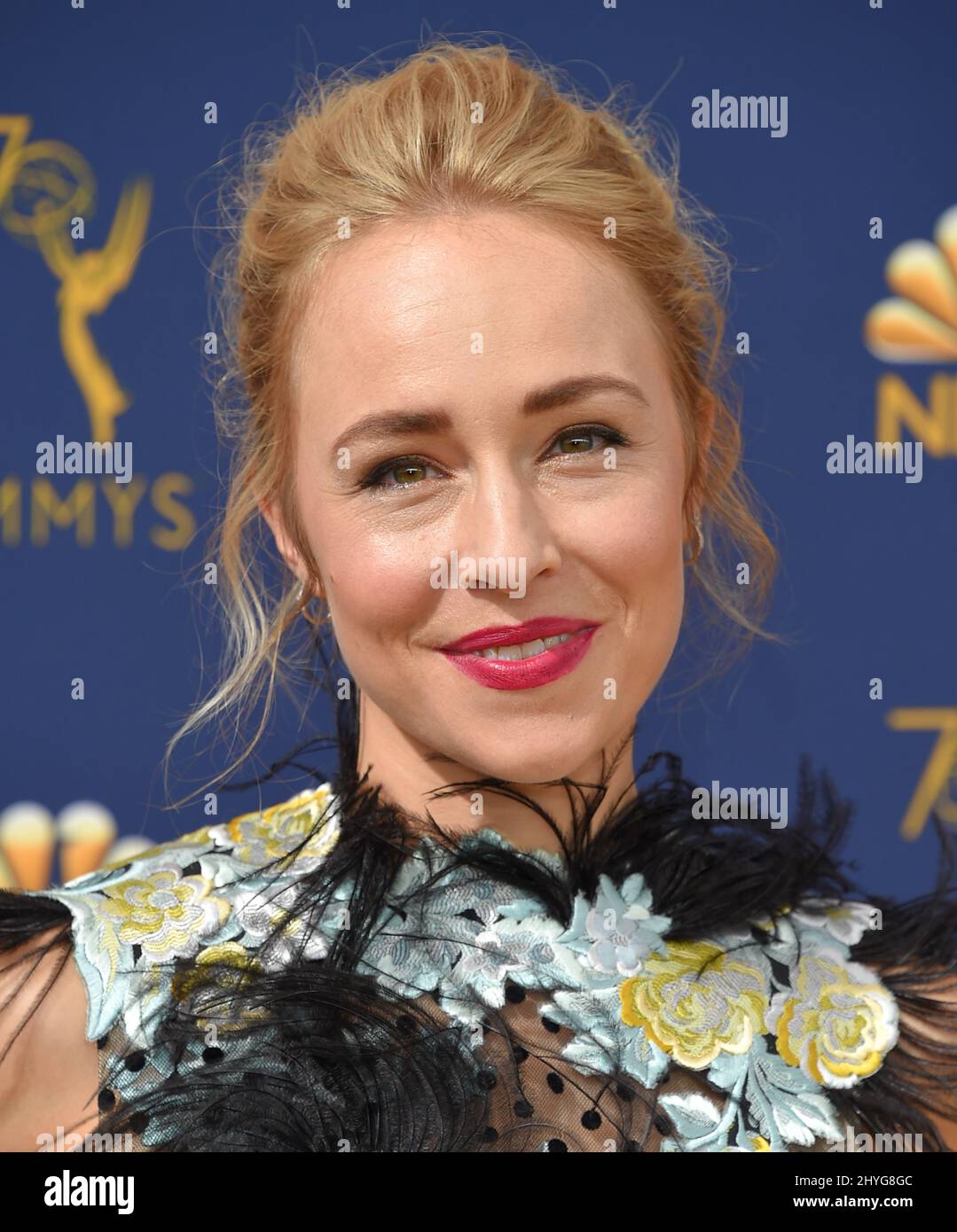 Sarah Goldberg at the 70th Primetime Emmy Awards held at Microsoft ...