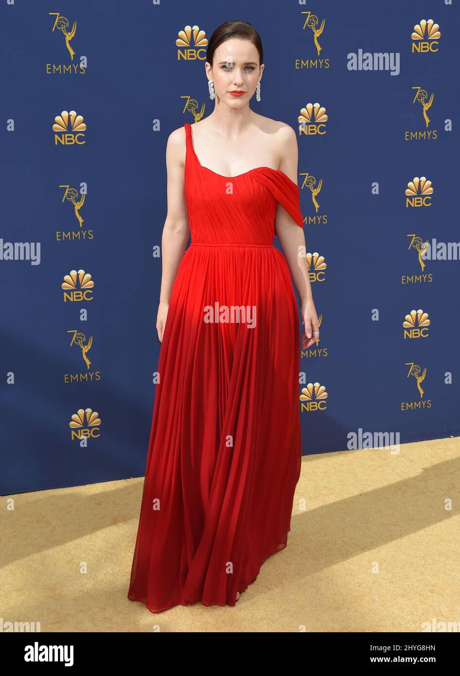 Rachel Brosnahan at the 70th Primetime Emmy Awards held at Microsoft ...