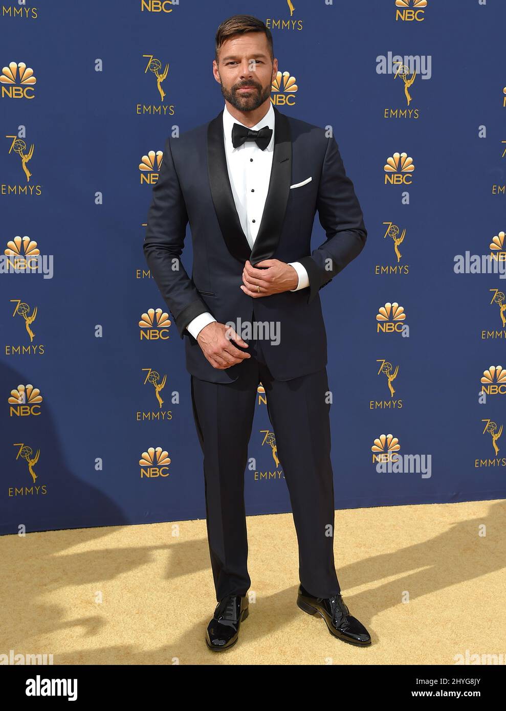 Ricky Martin at the 70th Primetime Emmy Awards held at Microsoft ...