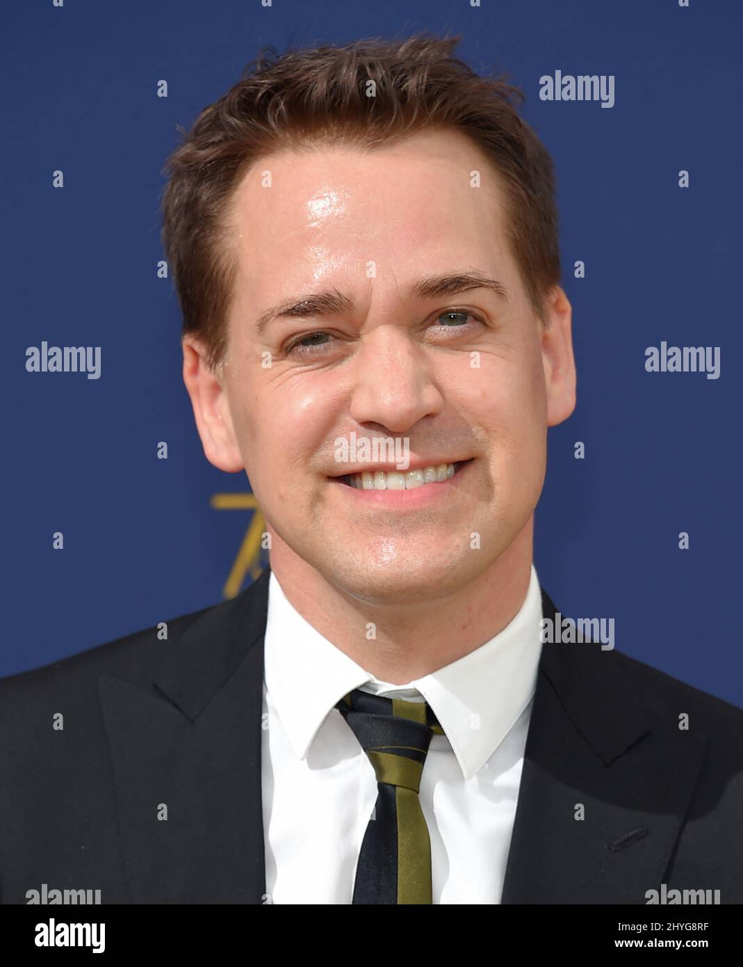 T. R. Knight at the 70th Primetime Emmy Awards held at Microsoft ...