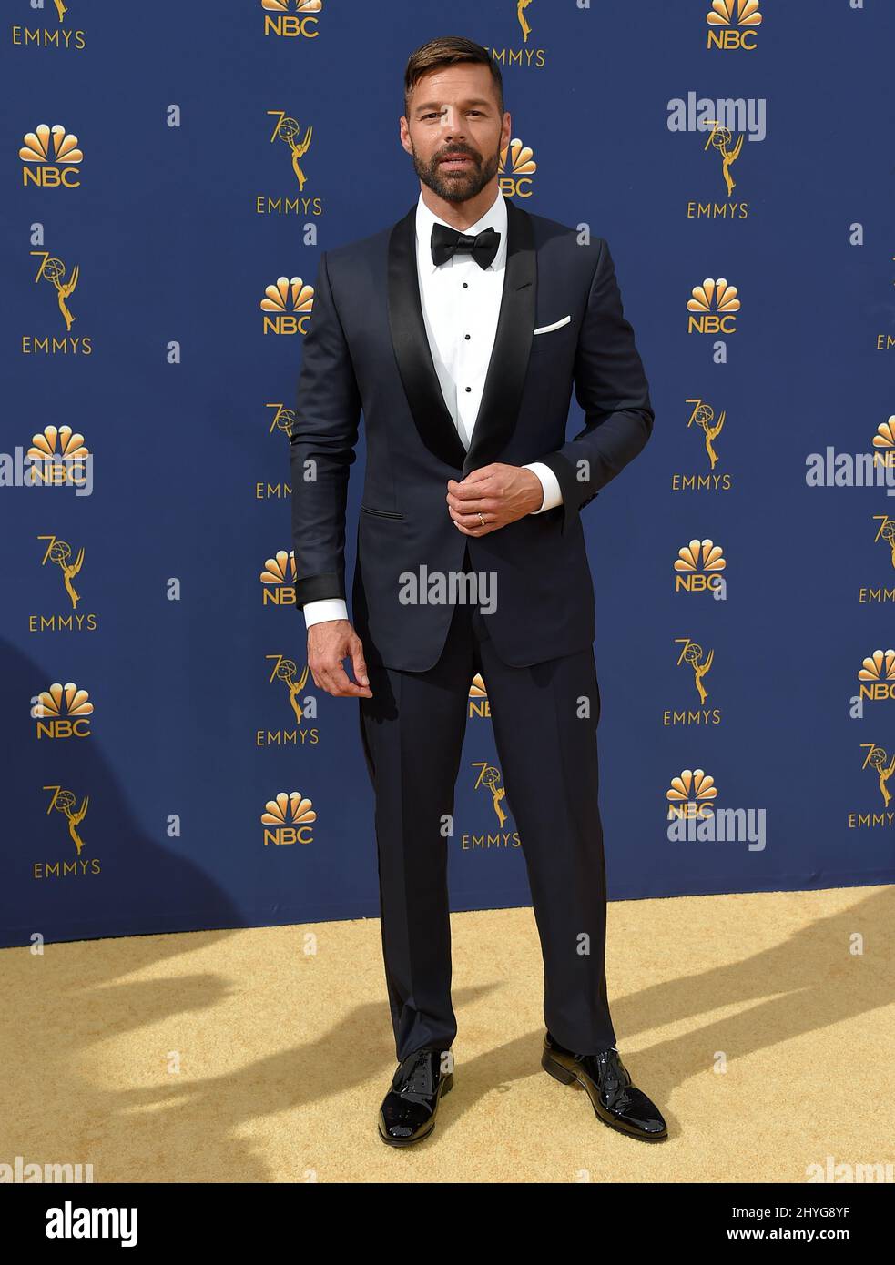 Ricky Martin at the 70th Primetime Emmy Awards held at Microsoft ...