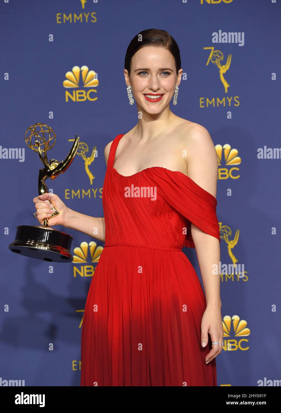 Rachel Brosnahan at the 70th Primetime Emmy Awards held at Microsoft ...