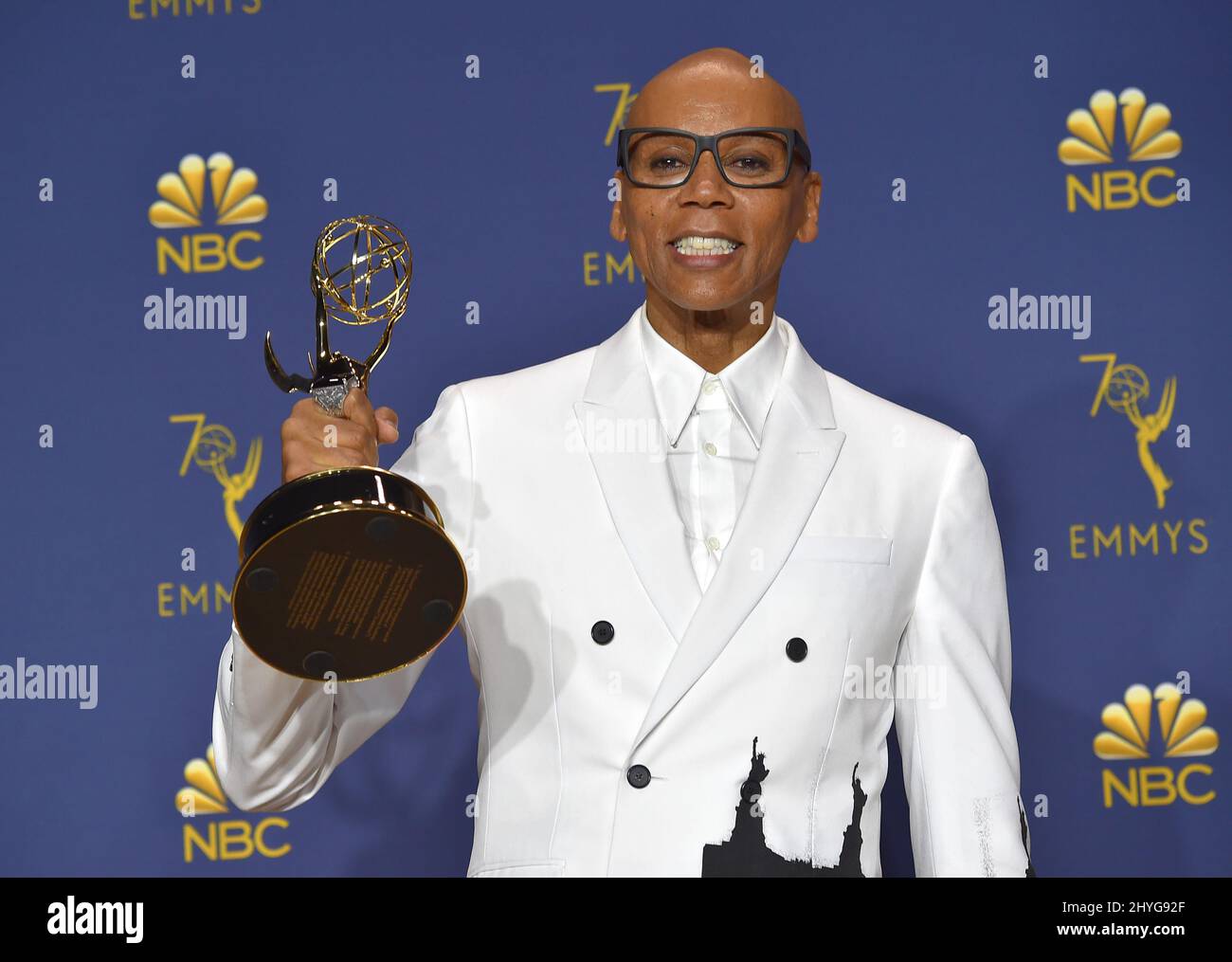RuPaul at the 70th Primetime Emmy Awards held at Microsoft Theatre L.A ...