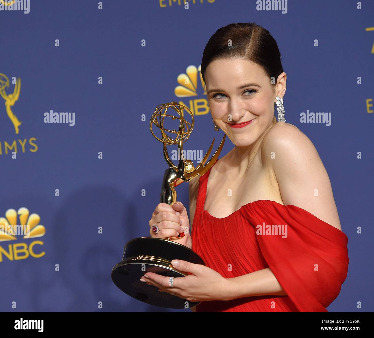 Rachel Brosnahan at the 70th Primetime Emmy Awards held at Microsoft ...
