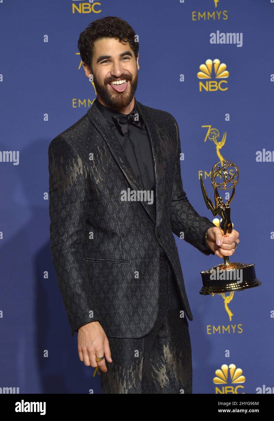 Darren Criss at the 70th Primetime Emmy Awards held at Microsoft ...