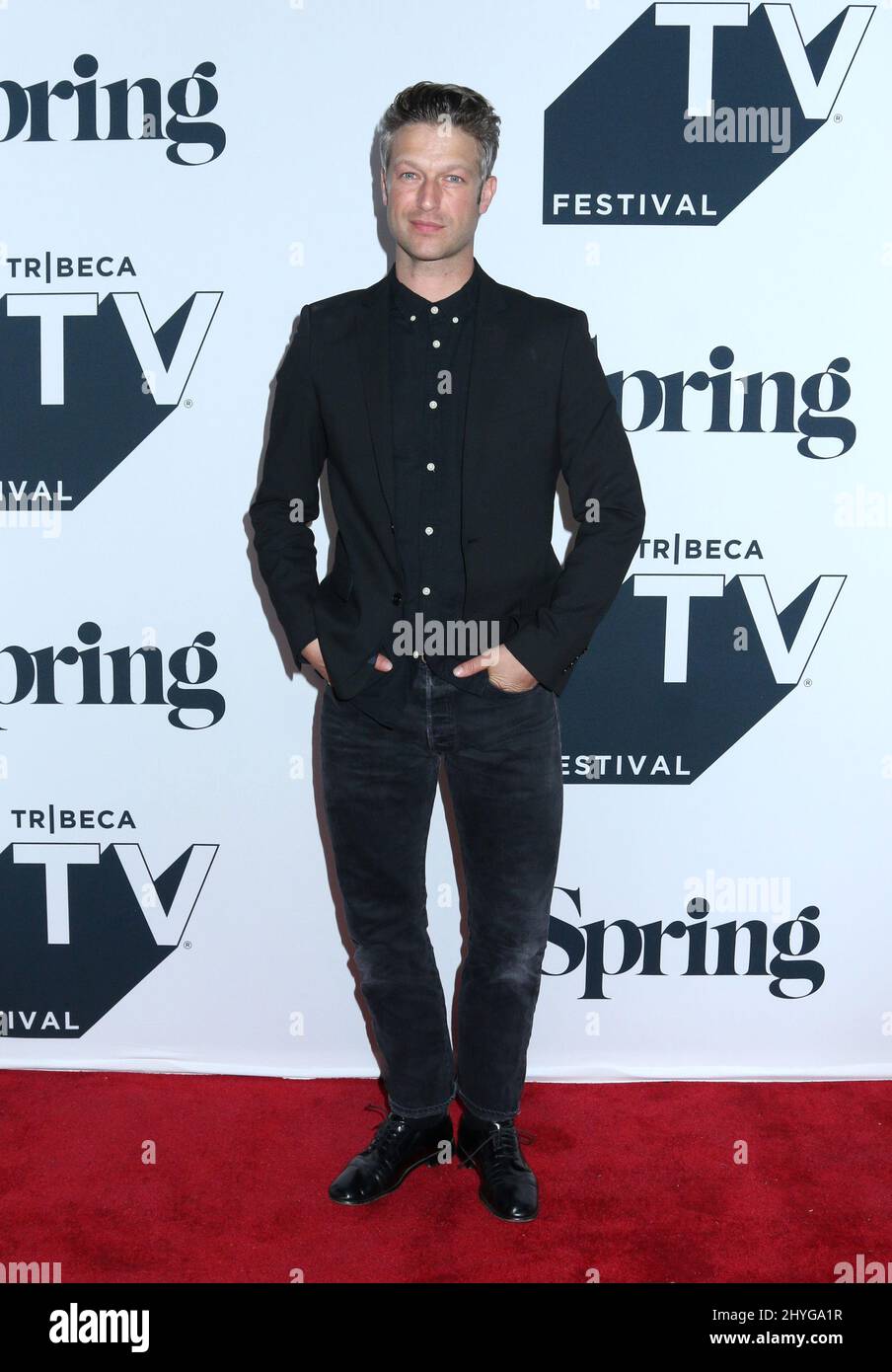 Peter Scanavino attending the Tribeca TV Festival 20th Anniversary ...