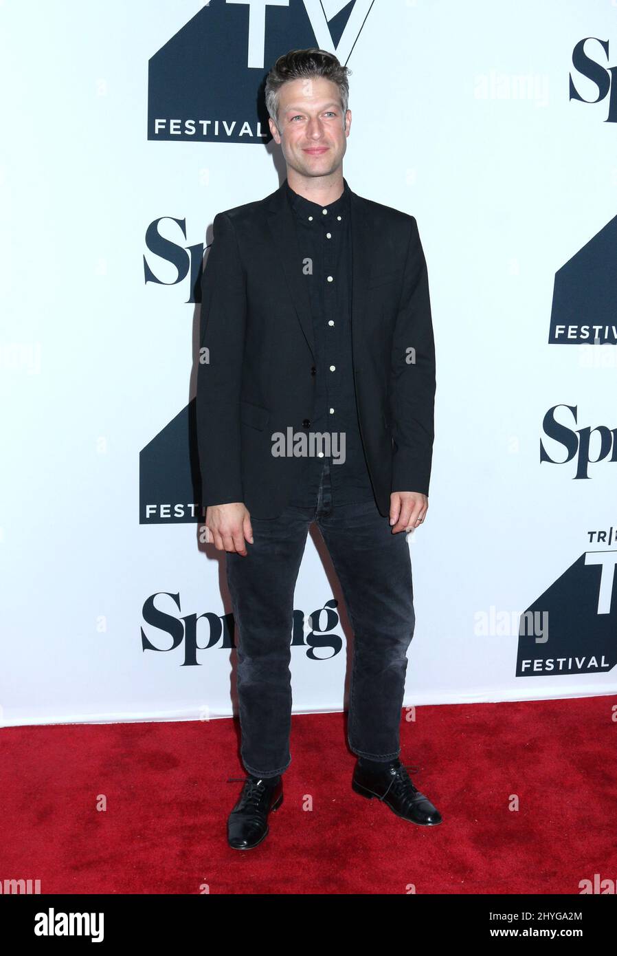 Peter Scanavino attending the Tribeca TV Festival 20th Anniversary ...