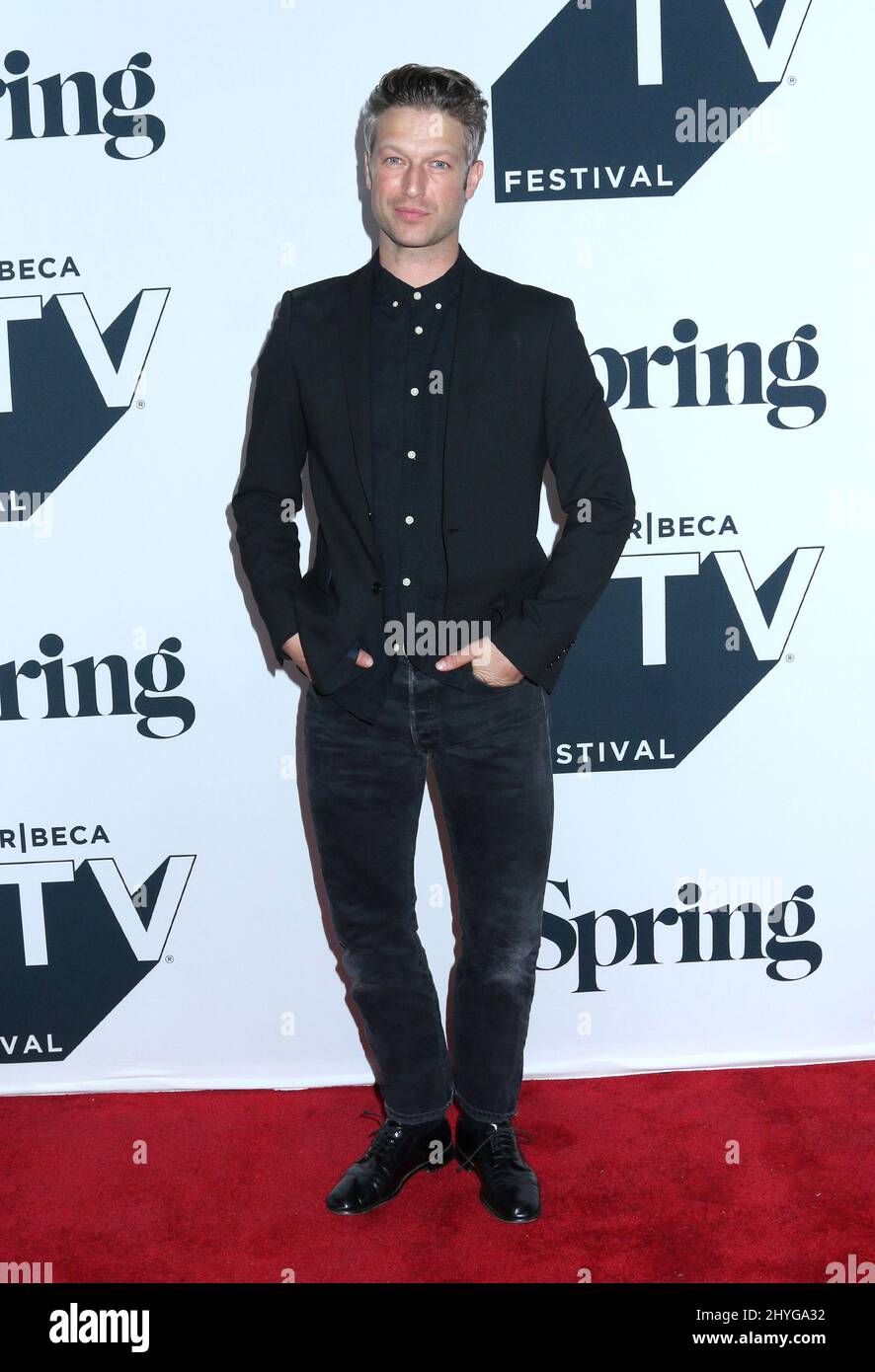 Peter Scanavino attending the Tribeca TV Festival 20th Anniversary ...