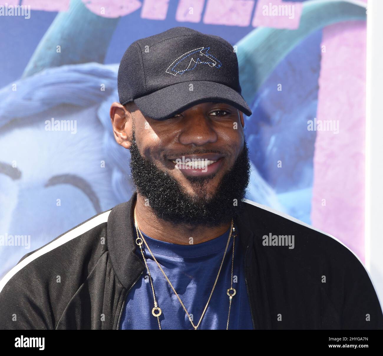 LeBron James at the "Smallfoot'" world premiere held at the Regency ...