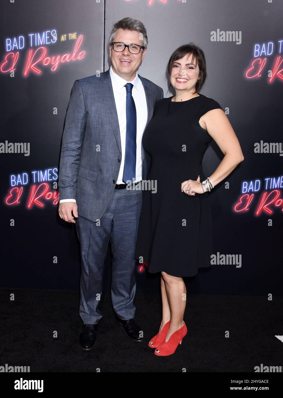 Jeremy Latcham attending the Bad Times At The El Royale Premiere held ...