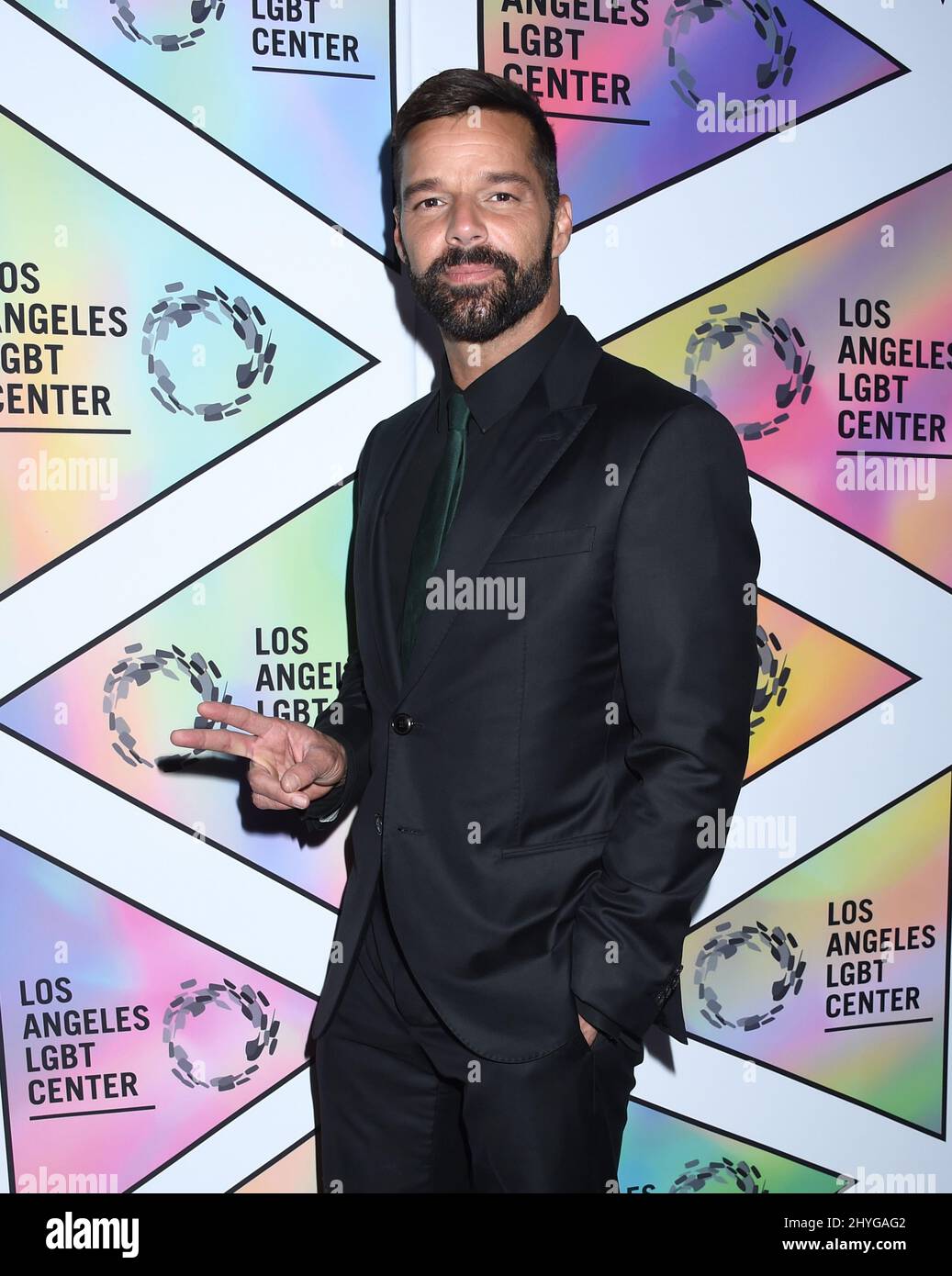 Ricky Martin attending the Los Angeles LGBT Center's 49th Anniversary ...
