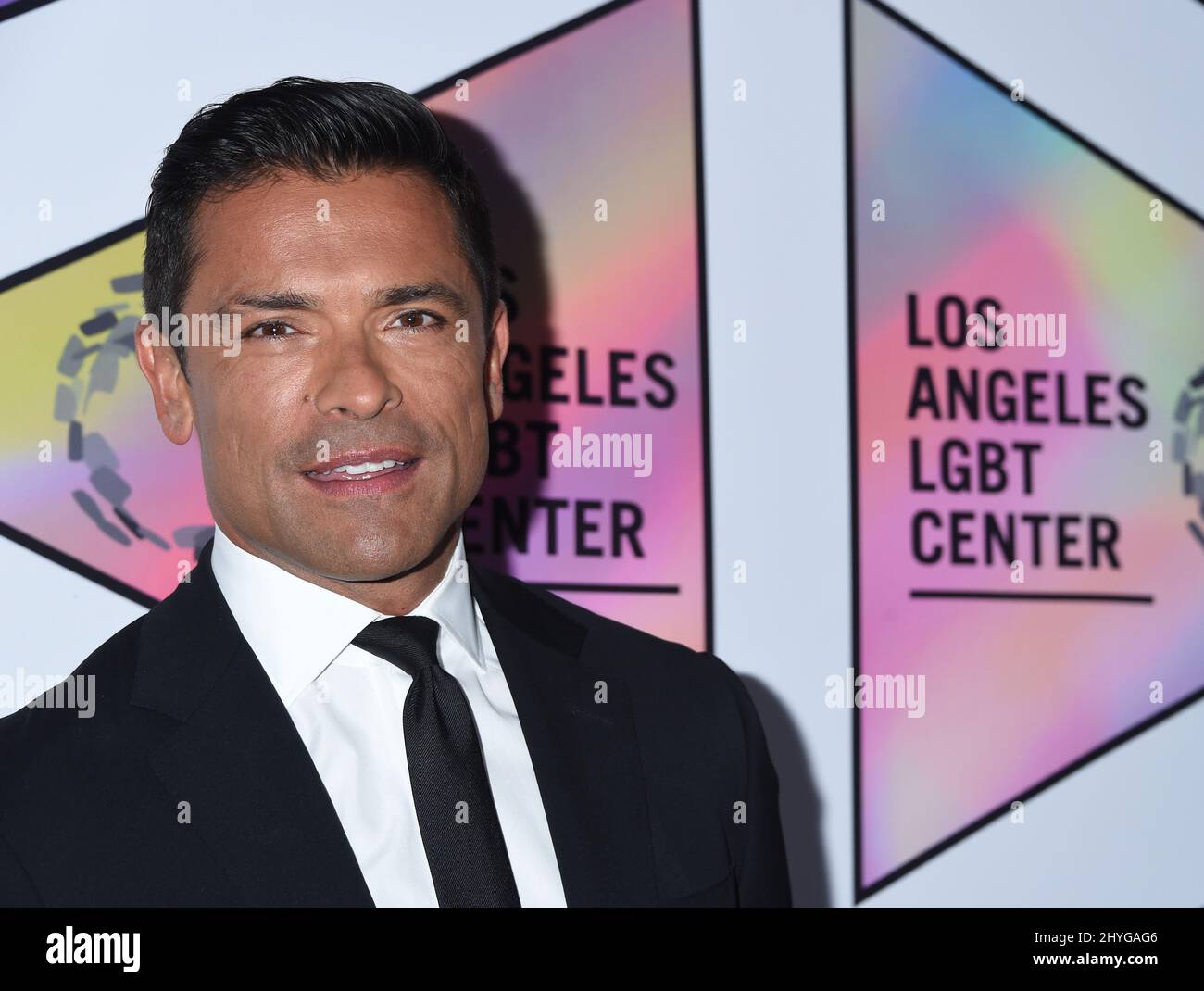 Mark Consuelos attending the Los Angeles LGBT Center's 49th Anniversary ...