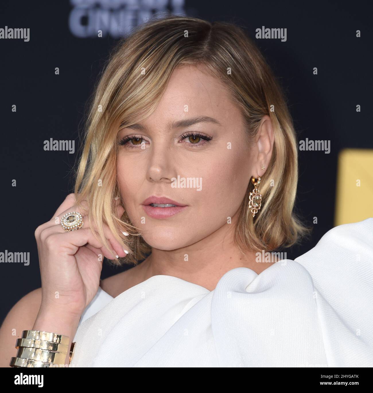 Abbie Cornish attending the premiere of A Star Is Born, in Los Angeles ...