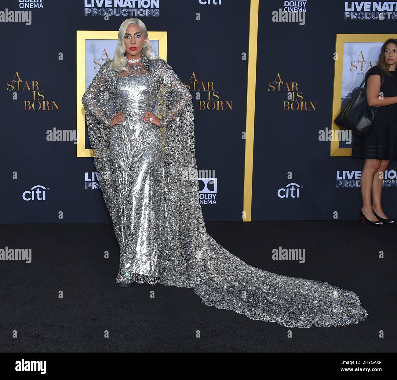 Lady Gaga Attending The Premiere Of A Star Is Born In Los Angeles