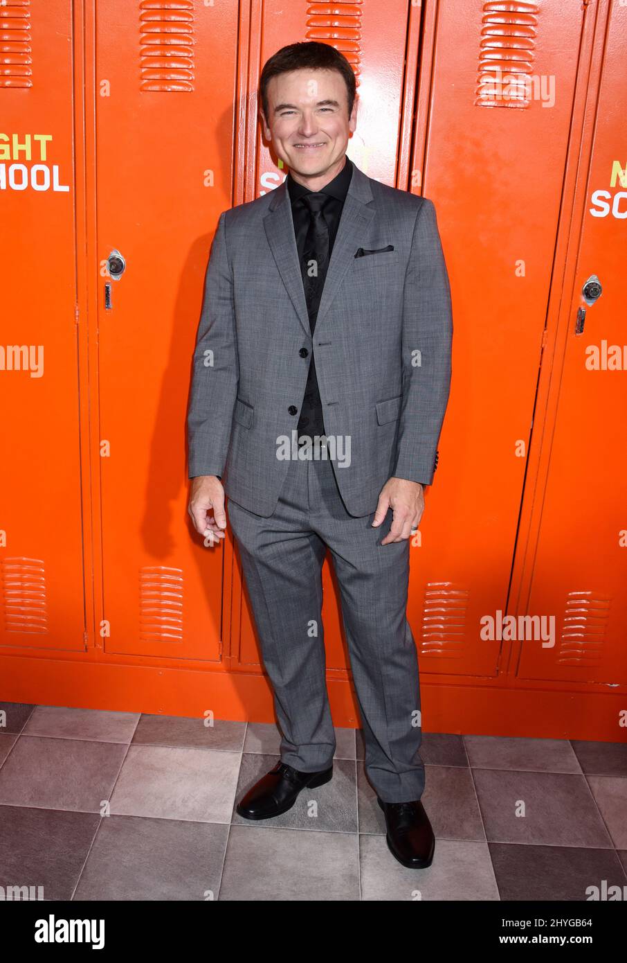 Jeff Rose attending the premiere of Night School in Los Angeles ...