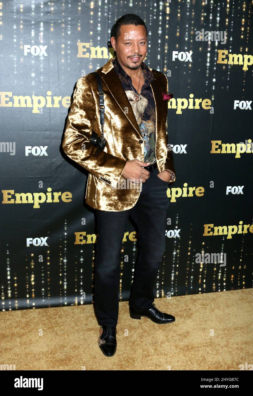Terrence Howard attending the premiere ofseason five of Empire in New ...