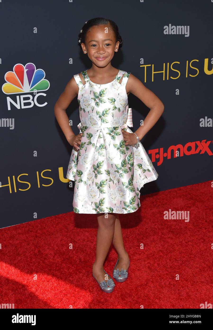 Faithe Herman attending the season three premiere pf This Is Us, held ...