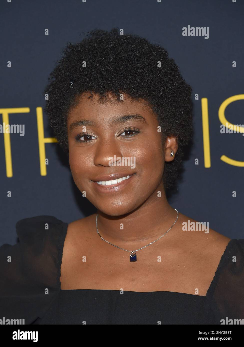 Lyric Ross attending the season three premiere pf This Is Us, held at ...
