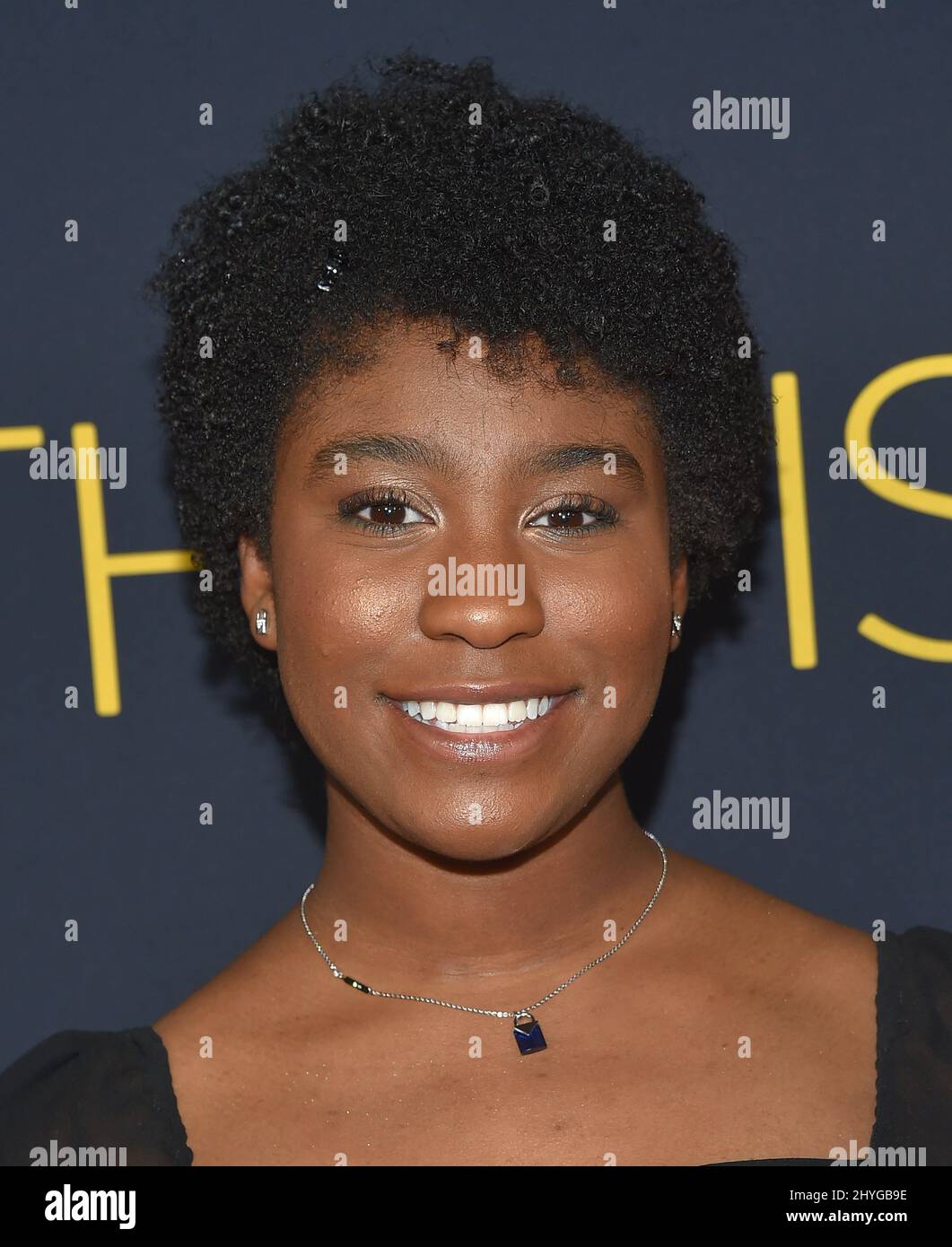 Lyric Ross attending the season three premiere pf This Is Us, held at ...