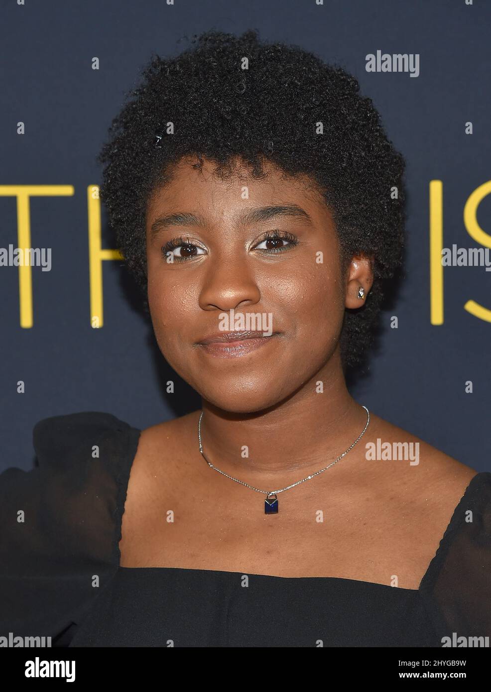 Lyric Ross attending the season three premiere pf This Is Us, held at ...