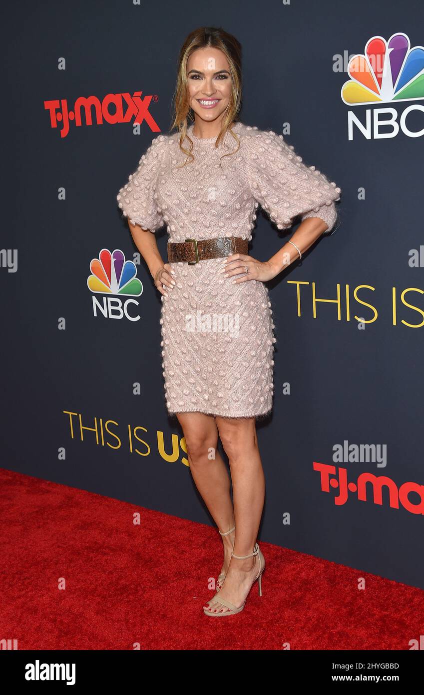 Chrishell Stause attending the season three premiere pf This Is Us ...