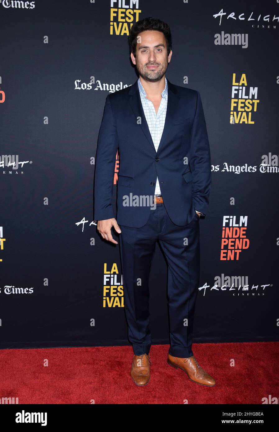 Ed Weeks attending the premiere of The Oath, in Los Angeles, California ...