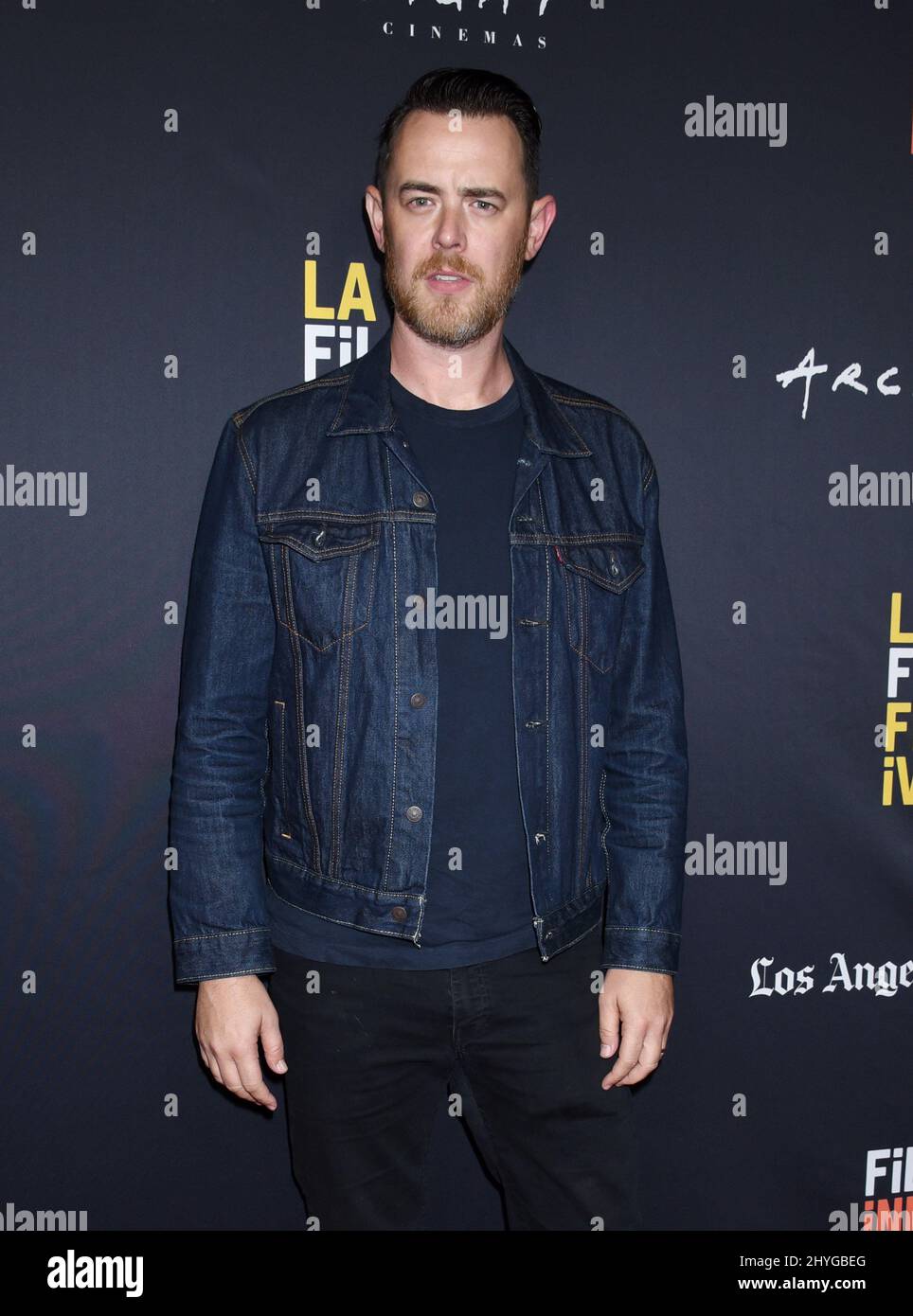 Colin Hanks attending the premiere of The Oath, in Los Angeles ...