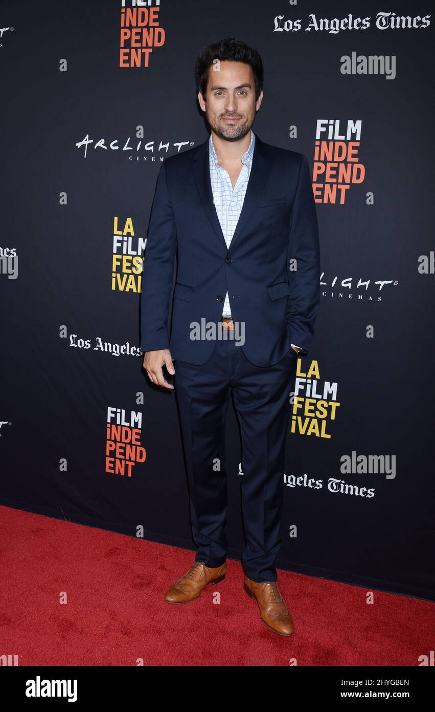 Ed Weeks attending the premiere of The Oath, in Los Angeles, California ...