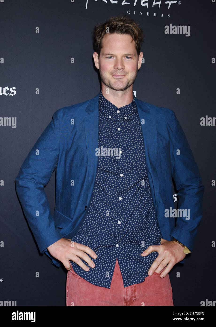 Brian Guest attending the premiere of The Oath, in Los Angeles ...