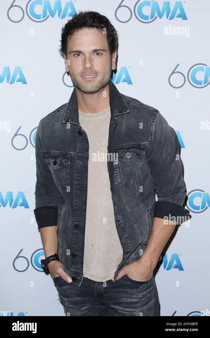 Chuck Wicks attending the Country Music Association's 60th Birthday ...