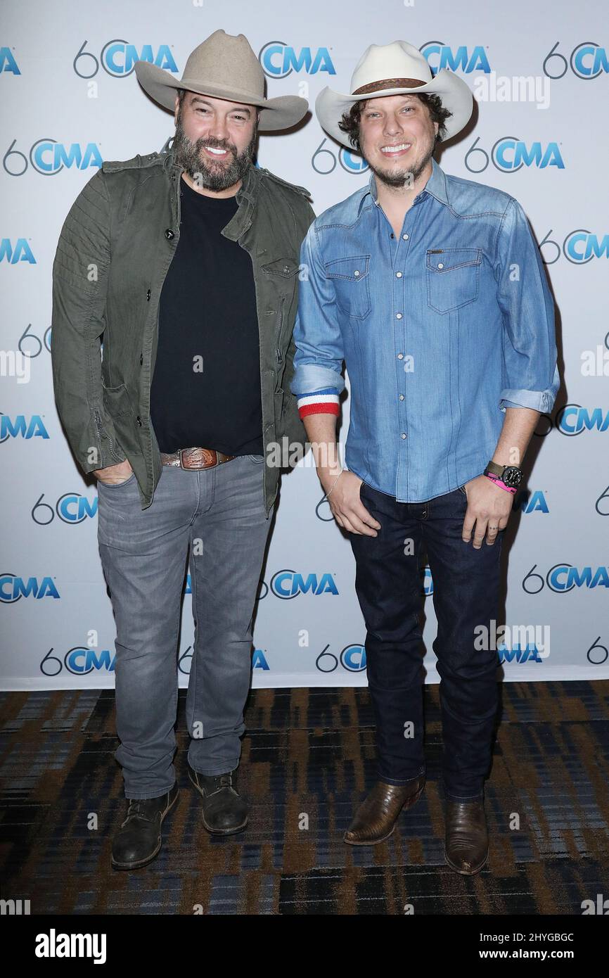 David Tolliver and Chad Warrix of Halfway to Hazard attending the ...