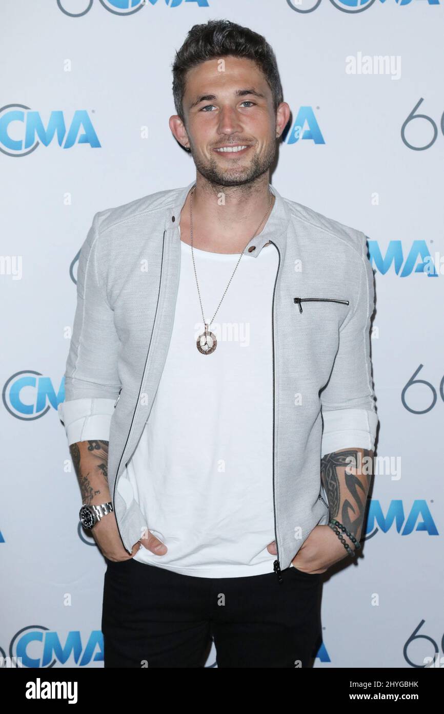 Michael Ray attending the Country Music Association's 60th Birthday ...
