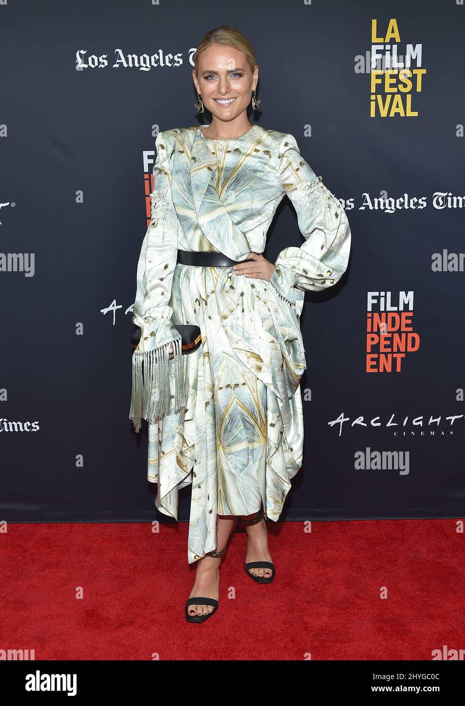 Francesca Dutton arrives to the world premiere of "Nomis" during the LA ...