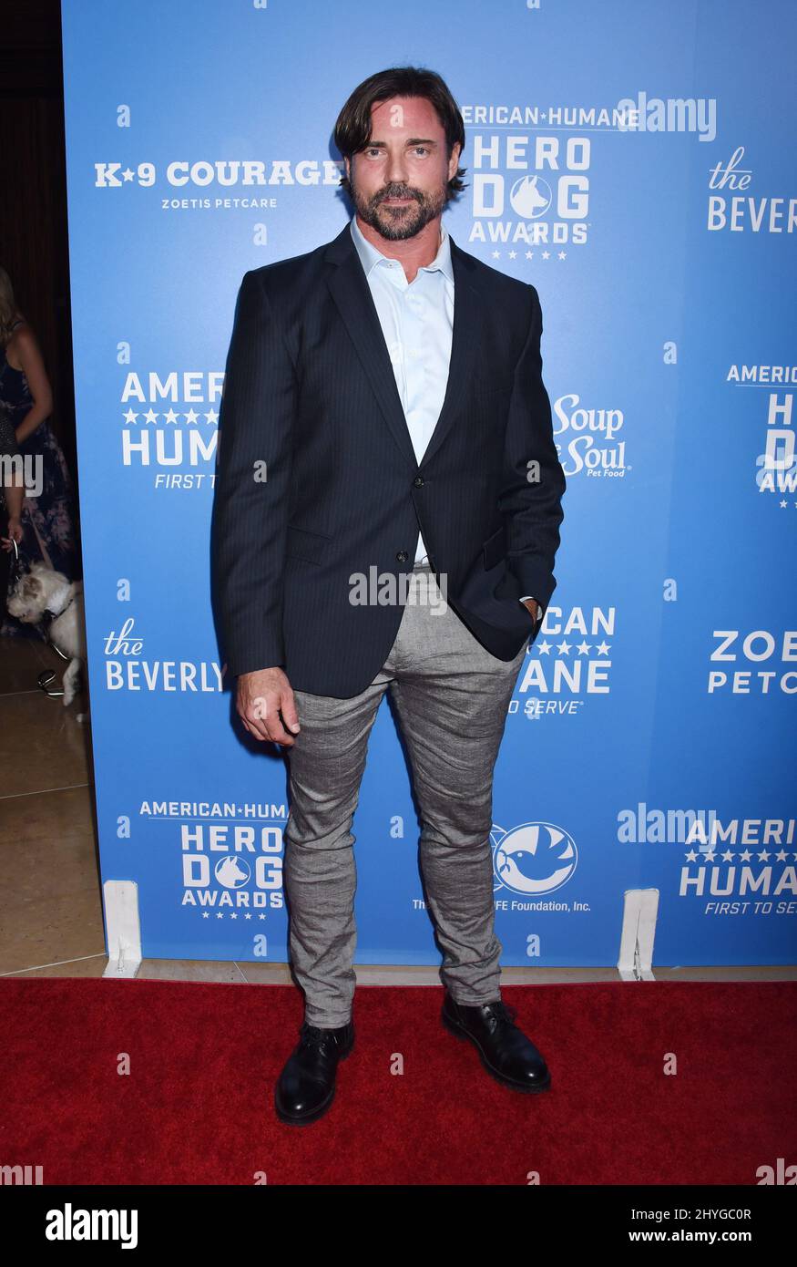Aaron Phypers at the 2018 American Humane Hero Dog Awards held at the ...