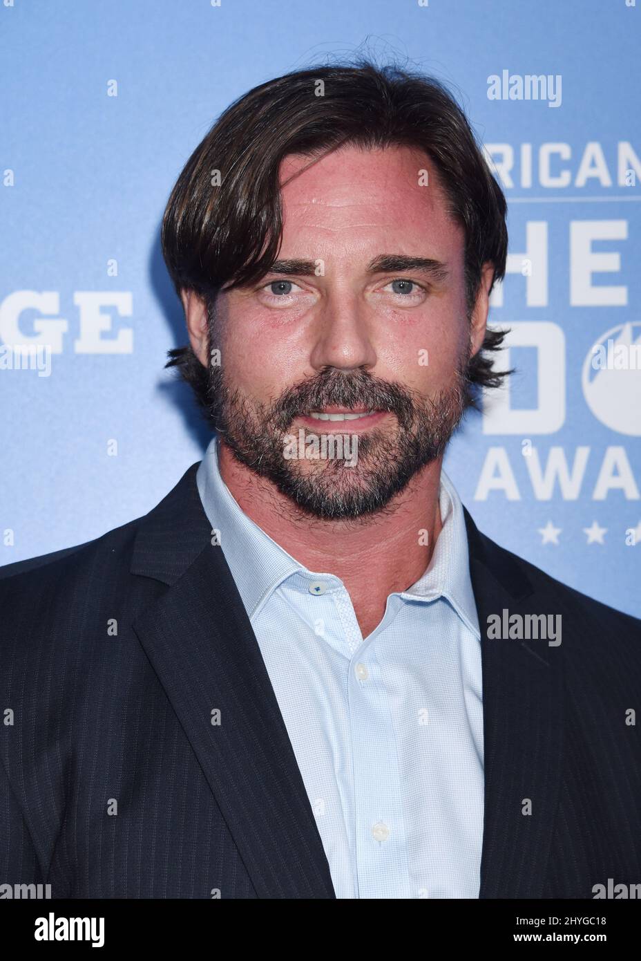 Aaron Phypers at the 2018 American Humane Hero Dog Awards held at the ...