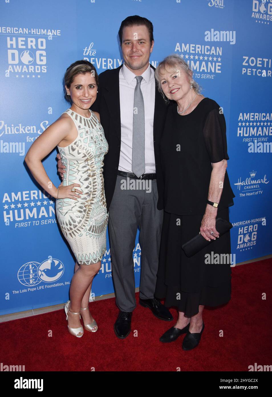 Michelle Phillips, Austin Hines and Lois HInes at the 2018 American ...