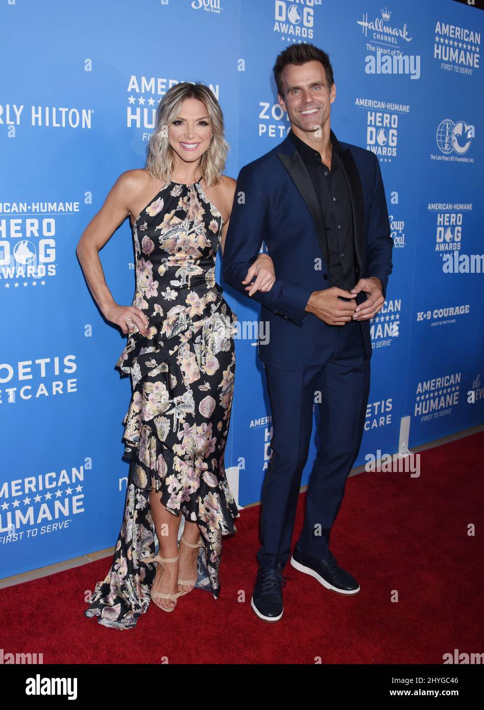 Debbie Matenopoulos and Cameron Mathison at the 2018 American Humane ...