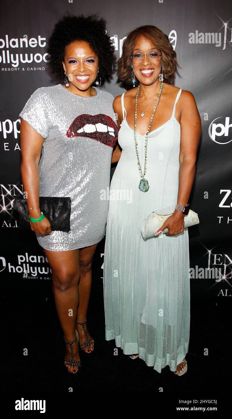 Kirby Bumpus, Gayle King attending the Jennifer Lopez All I Have ...