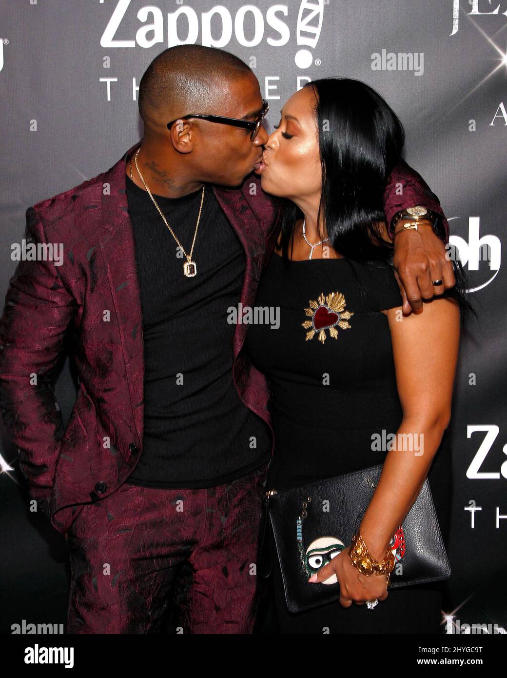 Ja Rule, Aisha Atkins attending the Jennifer Lopez All I Have Official ...